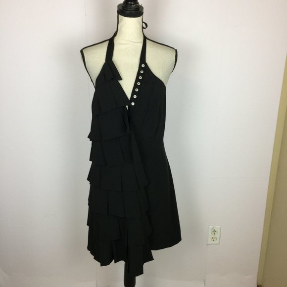 Aryn K | Dresses | Anthropology Aryn K Mini Dress Size M Womans Black ...
